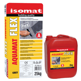 Isomat Aquamat FLEX – fleksibilna dvokomponentna hidroizolacija